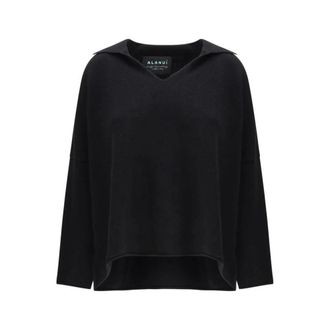 Alanui Feinstes Polohemd - - Knitwear - Damen - Schwarzk - S