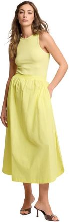 Kocca Femme, Robes, Jaune, Taille: 42 FR Robe combin&eacute;e jupe et top
