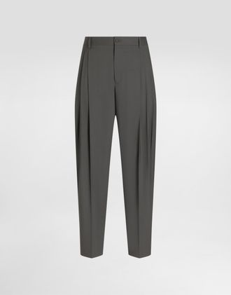Dolce & Gabbana Wool Trousers - Mann Collection Grau 44