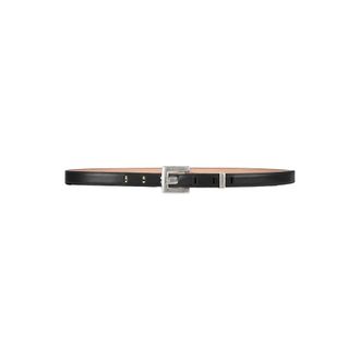 Balmain Anthem Glattleder-G&uuml;rtel - - Accessories - Herren - Schwarzk - 90 CM