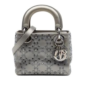 Dior Pre-owned Lady Mini Bag - - Pre-owned - Damen - Grau - ONE SIZE