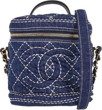 Chanel Mini sac Pre-owned - Femme - Pre-owned - Bleu - Taille: ONE Size