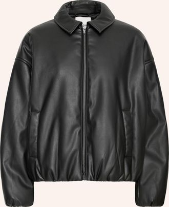 Ichi Blouson Ihgirana In Lederoptik schwarz