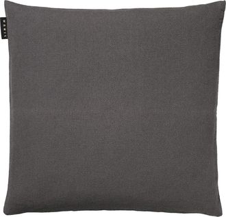 Linum Pepper Premium Kissenh&uuml;lle f&uuml;r Dekokissen 50x50 cm, 100% Baumwolle, Maschinenwaschbar, Granitgrau