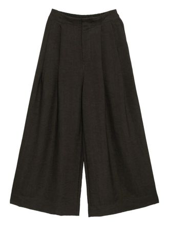Bambah Hose mit Falten - Braun