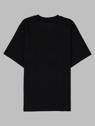 Burberry Logo-Embroidered Knight Check T-Shirt - Black