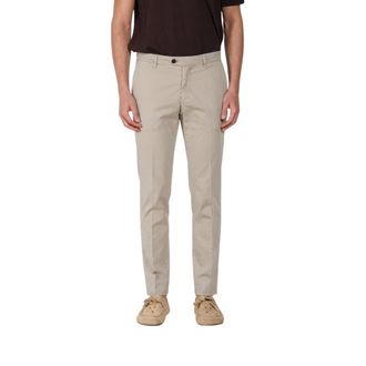 Mason's Homme, Pantalons, Beige, Taille: XL Pantalon Chino New York Delamere