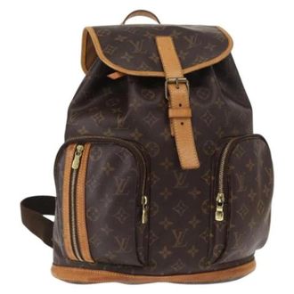 Louis Vuitton unisex, Pre-owned, Brun, Taille: ONE Size Sac &agrave; dos vintage en toile Pre-owned