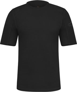 Normani Herren Merino Sommer T-Shirt Halbarmshirt Outdoor Short Sleeve Kurzarm Oberteil Funktionsoberteil Baselayer 100% RWS Merinowolle - Mulesing Frei Farbe
