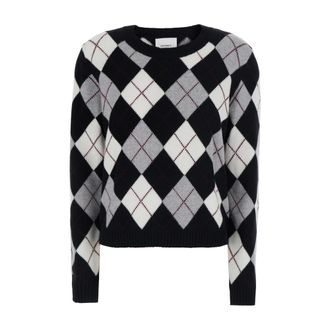 Lisa Yang Antoni Argyle Pullover - - Knitwear - Damen - Mehrfarbig - M