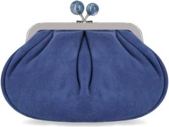Max Mara Femme, Sacs, Bleu, Taille: ONE Size Pasticcino Valois Small Clutch