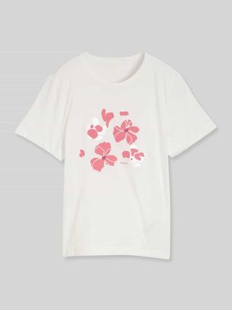 Tom Tailor Regular Fit T-Shirt aus reiner Baumwolle mit Motiv-Print