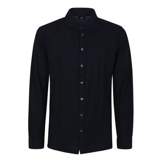 Barba Homme, Chemises, Bleu, Taille: 2XL Chemise Bleue &agrave; Manches Longues