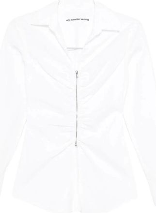 Alexander Wang Femme, Blouses et Chemises, Blanc, Taille: 36 FR Top