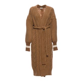 Akep Cardigans - - Knitwear - Damen - Braun - M