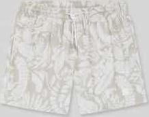 HUGO BOSS Regular Fit Badeshorts mit Allover-Muster Modell PIRANHA