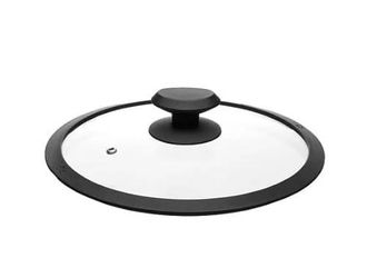 Guzzini Cook&Plus/Cook&Strong Couvercle en verre &Oslash;16 cm pour casseroles, po&ecirc;les, cocottes - 28828810