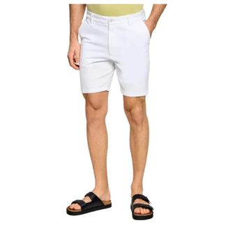 HUGO BOSS Homme, Shorts, Blanc, Taille: W31 Bermuda en coton