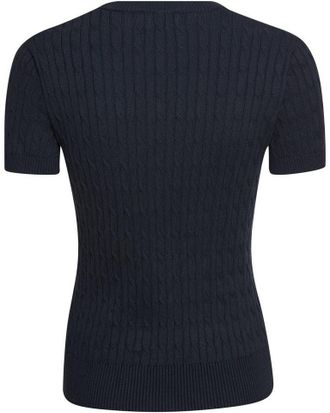Brigitte von Sch&ouml;nfels Strickpullover Kurzarm-Pullover