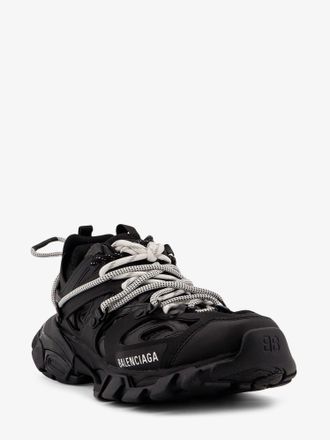 Balenciaga Womens Sneakers Track Mesh Black Mesh-Rubber Trainers Mesh/rubber