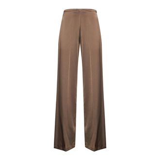 Blanca Vita Pantalon large Parsifal - Femme - Pantalons - Brun - Taille: 34 FR