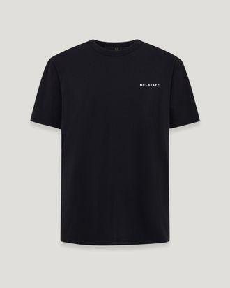 Belstaff T-shirt Border Pour Homme Jersey De Coton Noir 2xl