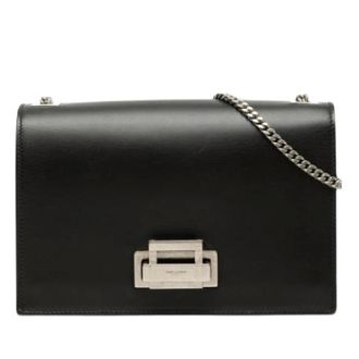 Saint Laurent Sac bandouli&egrave;re Metropolis Pre-owned - Femme - Pre-owned - Noir - Taille: ONE Size