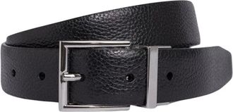 Hackett Homme, Accessoires, Noir, Taille: XS Ceinture r&eacute;versible 30 mm en cuir galet&eacute;