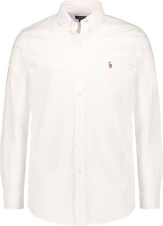 Polo Ralph Lauren Herren Hemd wei&szlig; Baumwoll-Stretch