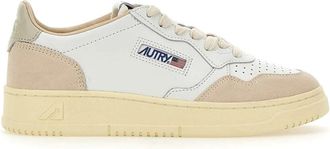 Autry Femme, Chaussures, Blanc, Taille: 37 EU Medalist Low