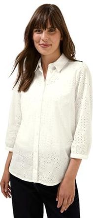 Cecil B345726 Blouse, Vanilla White, M Femme