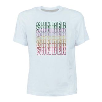 Sundek T-Shirts - - Tops - Herren - Wei&szlig; - M