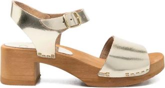 Bosabo Cuir Daim Medium Heel T. 050 Sandals