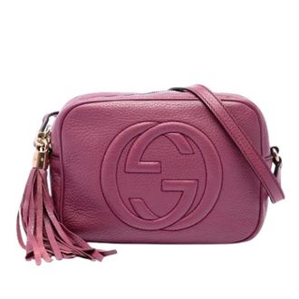 Gucci Pre-owned Soho Disco Sac bandouli&egrave;re - Femme - Pre-owned - Violet - Taille: ONE Size