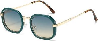 Generic Lunettes De Soleil &Agrave; Monture Fine For Hommes Et Femmes, For Les Vacances, La Conduite Trajets Quotidiens(Green)