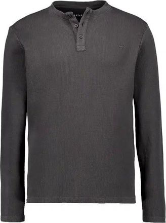 Mustang Jeans Herren Longsleeve grau