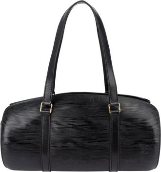 Louis Vuitton Crossbody Bags - Louis Vuitton Noir Epi Leather Soufflot Handbag - Gr. unisize - in Schwarz - f&uuml;r Damen