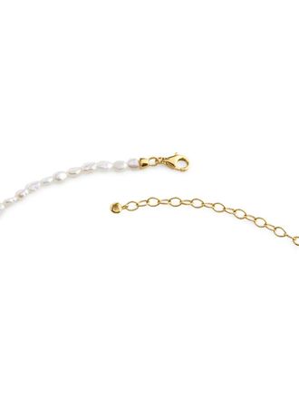 Monica Vinader collier Capri Keshi à perles - Or