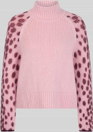 Marc Cain Pullover aus Alpakamix mit Logo-Detail