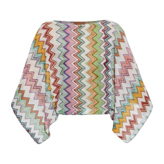 Missoni Femme, Blouses et Chemises, Multicolore, Taille: 40 FR Top avec fil lurex
