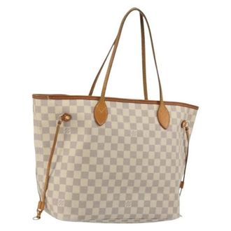 Louis Vuitton Sac cabas Neverfull MM Pre-owned - Femme - Pre-owned - Beige - Taille: ONE Size