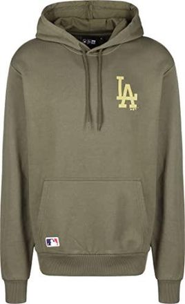 New Era League Essntls BP Losdod Sweatshirt &agrave; Capuche, Green Med, M Homme