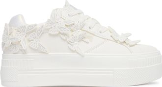 Buffalo Sneakers Buffalo Paired Butterfly 1636733 Wei&szlig;