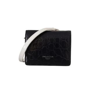 Dolce & Gabbana Pre-owned Toile sacs-ports-paule - Femme - Pre-owned - Noir - Taille: ONE Size
