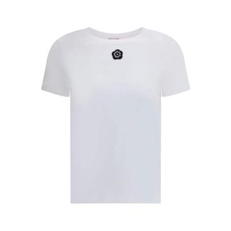 Kenzo Boke Flower 2.0 Baumwoll T-Shirt - - Tops - Damen - Wei&szlig; - XS
