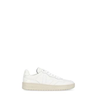 Veja Homme, Chaussures, Blanc, Taille: 40 EU V-90 Leather Baskets