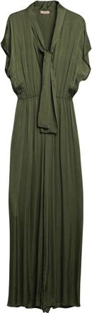 H2O Femme, Combinaisons et Ensembles, Vert, Taille: 40 FR Combinaison Pantalon en Viscose Satin&eacute;e avec Foulard