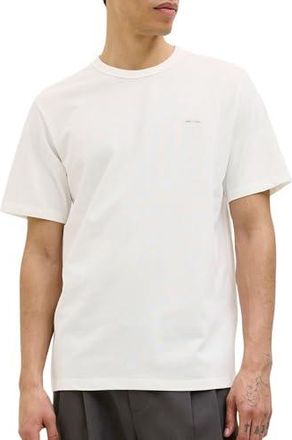 Jack & Jones Jprblualves SS T-Shirt pour Homme, Cloud Dancer, S