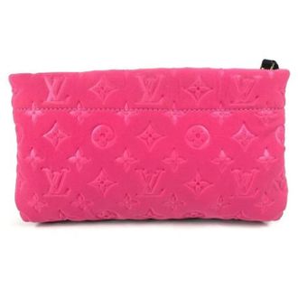 Louis Vuitton Pre-owned Vintage Canvas Clutch - - Pre-owned - Damen - Rosa - ONE SIZE