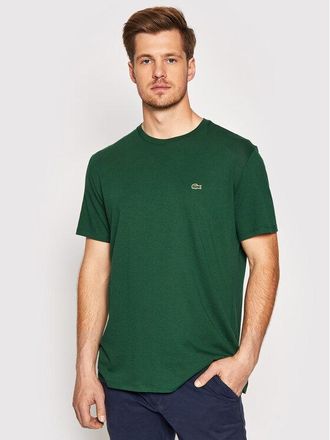Lacoste T-Shirt TH6709 Grün Regular Fit